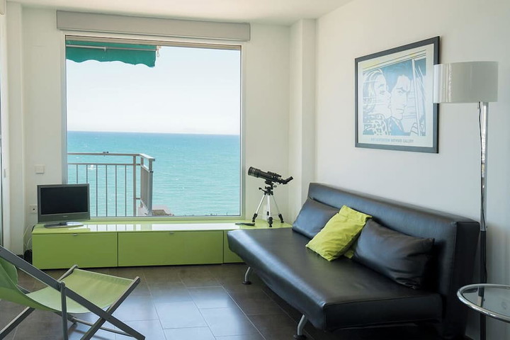 Apartment Design 1 Line Beach With Swimming Pool, Tennis Court And Garage. - Cullera