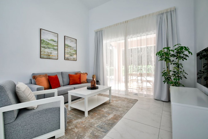 De Luxe-villa-vue Sur Jardin-salle De Bain Privée - Paphos