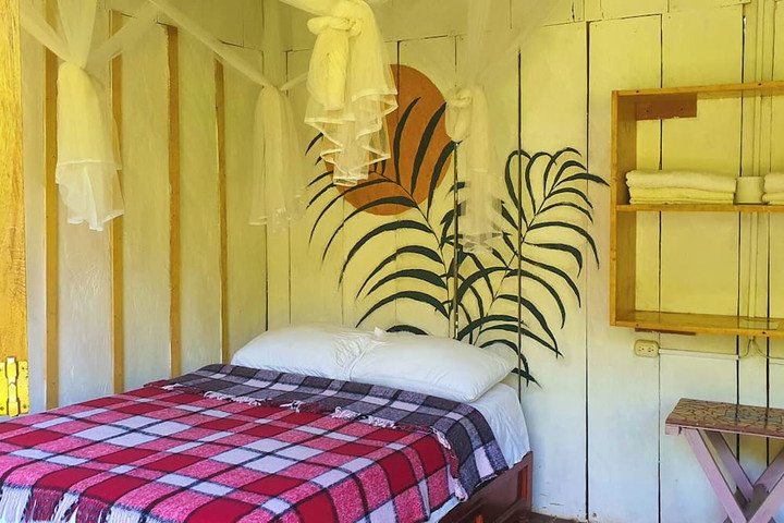 Cabaña De Bambù Con 2 Camas Matrimoniales - Oaxaca