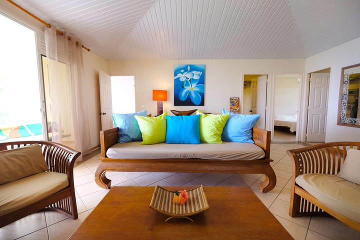 Villa Océane By Enjoy Villas Moorea - 8 Pax / 4 Bedrooms / A.c. Front Sea - French Polynesia