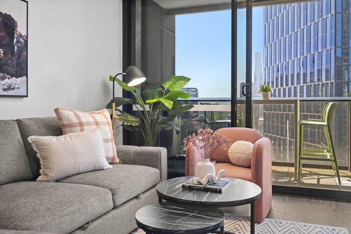 Stylish 2-bed Apartment With Stunning City Views - St Kilda