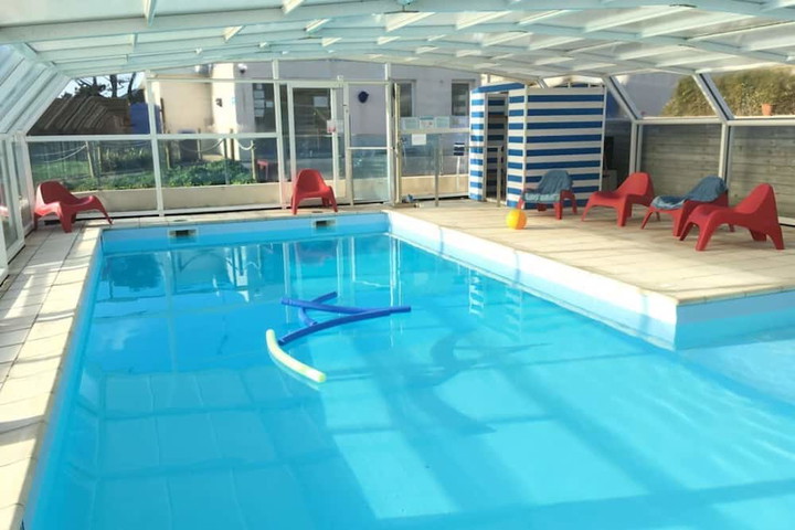 Maison 4/6 Personnes Avec Piscine Chauffée, 100 M De La Plage - Plougonvelin