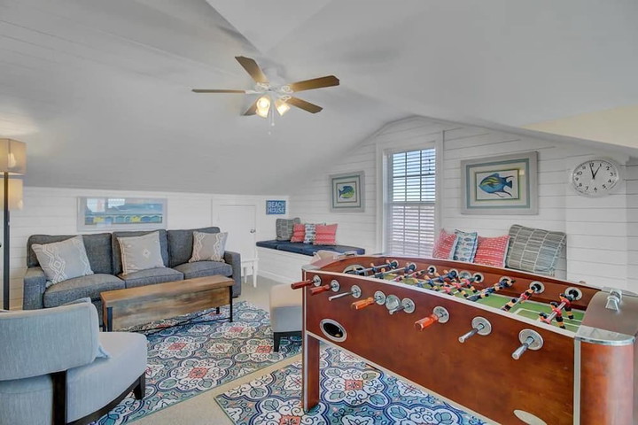 Oceanfront Mega Estate | Private Pool, Sleeps 25, Game Rooms & Decks - Charleston, SC