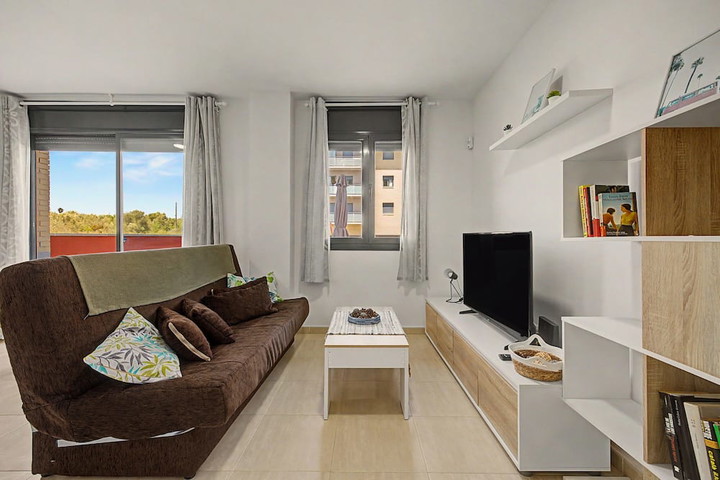 Apartamento Vacacional 'Pedragosa' Cerca De La Playa Con Vistas A La Montaña, Piscina Y Wi-fi - Sant Carles de la Ràpita