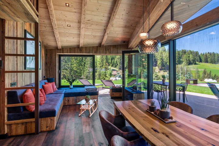Chalet Ski Direkt An Der Skipiste, Bergblick, Private Terrasse & Wlan - Val Gardena