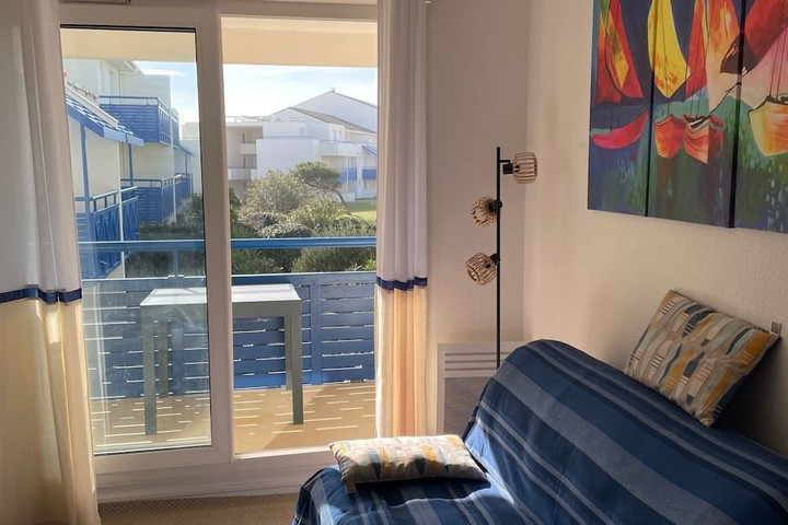T2 -Lacanau Ocean - Direct Plage-2 Piscines -Terrasse 9m2-parking -Wifi - Lacanau
