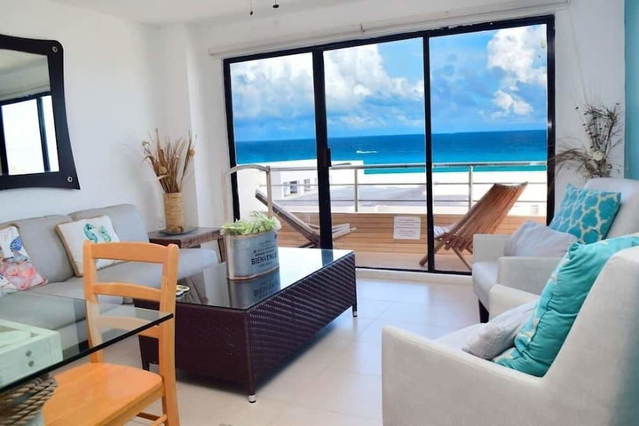 Beautiful 2 Levels Apartment At The Best Beach Area Of Cancun Hotel Zone.... - Cancún