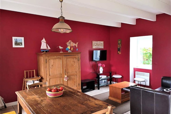 Casa Totalmente Equipada, Tranquila, Jardín Cerrado En Una Isla Bretona - Ouessant