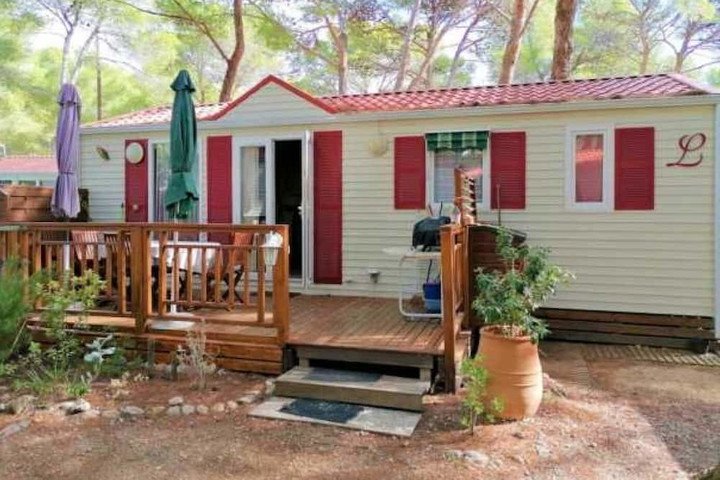 Zecamping 4 éToiles Piscine Mobil-home Tv 32m2 4 Pers - Hérault