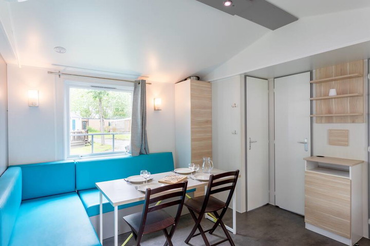 Mobil-home Avec Piscine Partagée Et Terrasse Privée - Longeville-sur-Mer