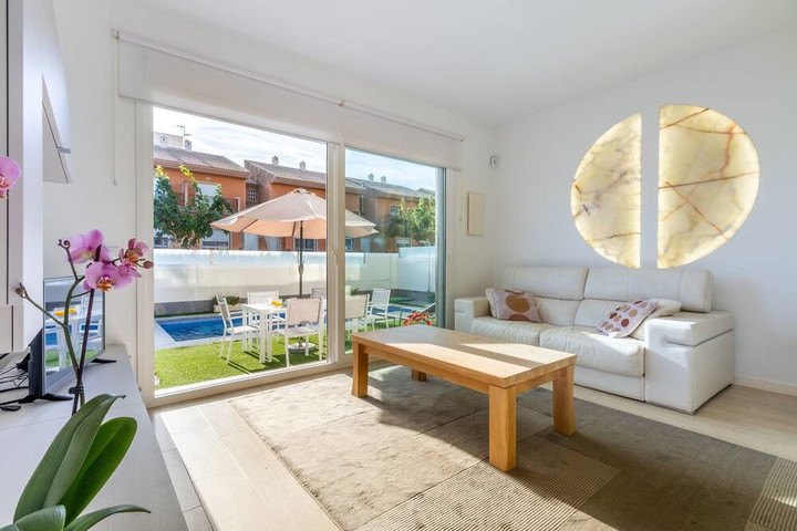 'Villa Los Dos Caballeros' Con Piscina Privada, Jardín Y Aire Acondicionado - San Pedro del Pinatar