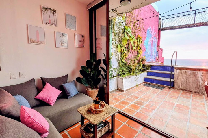 Stunning Ocean View Loft, Sunsets, Walk To Beach & Malecón/boardwalk-safe Loc - Puerto Vallarta