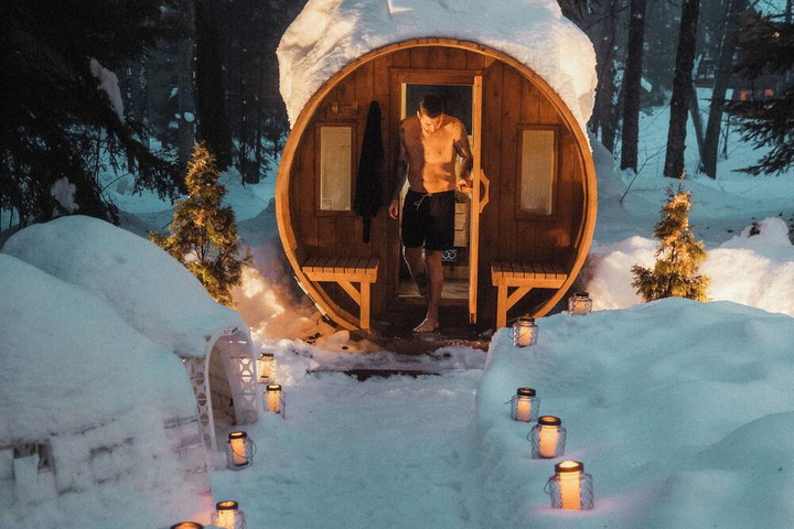 Luxury Cabin, Sauna, River Cold Plunge,igloos,ev,wifi,instapics! In Muskoka,on - Bracebridge