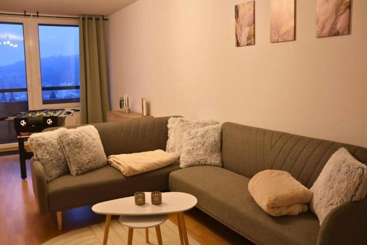 Rheintalblick Living Above The Rooftops Of Bingen - Apartment/flat, Bathroom, Wc - Bingen am Rhein