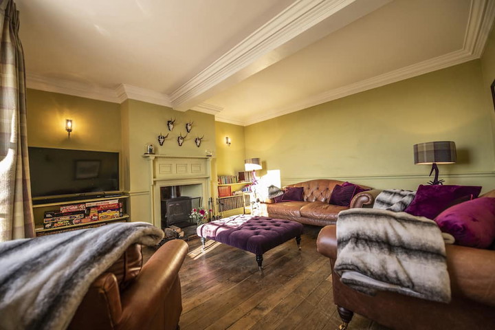 Great Alder House -Huge Georgian Country House In The Welsh Hills Sleeps 12 - Ruthin