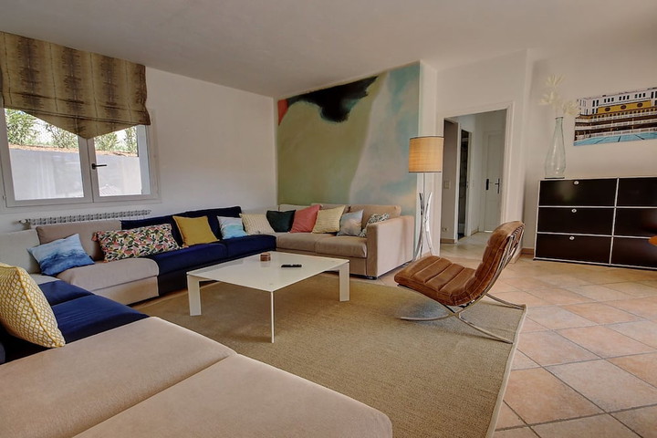 Villa French Riviera Antibes, Sea View, Calm, Mediterranean Garden - Valbonne