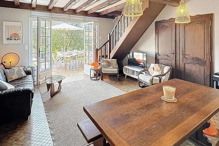 Charming House For 10 People In Aquiet Area Of Lacanau Océan - Lacanau Océan
