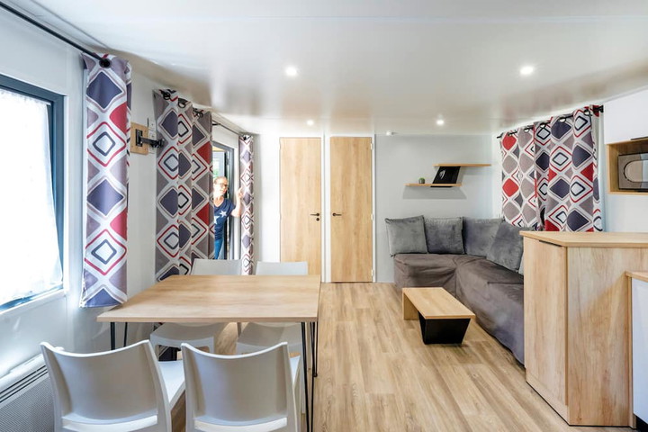 Mobilhome Confort 4 Personnes 63' Avec Terrasse Privée, Jardin Privé Et Wi-fi - Gers