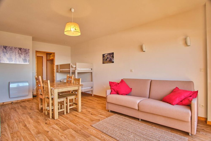 Studio 'L'oursière' With Mountain View And Balcony - Chamrousse