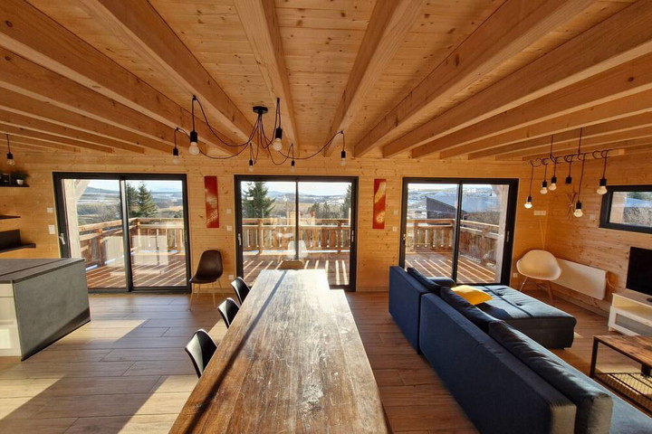 Chalet Moderne Pour 14 Pers Avec Parking Privé - Chambon-sur-Lac