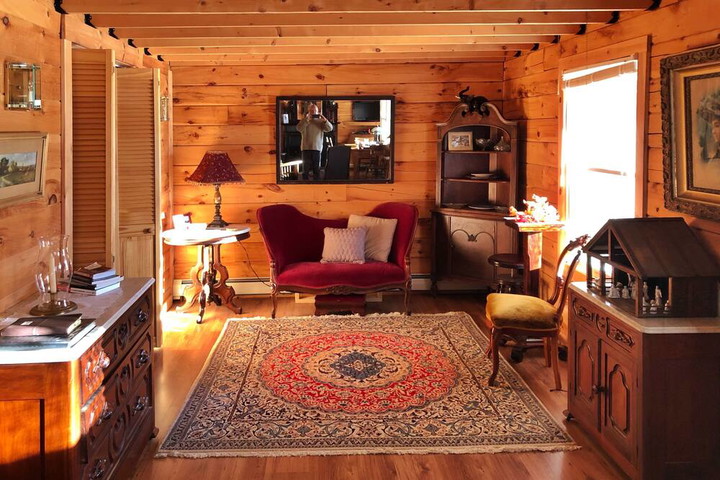 Unique Log Cabin In A Private White Mountain Setting With Spectacular Views - Bethlehem, NH