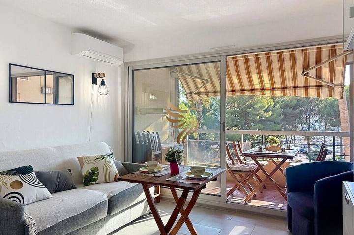 Capraphéa T2 With Seaview,balcony,parking,ac,wifi. - Saint-Raphaël