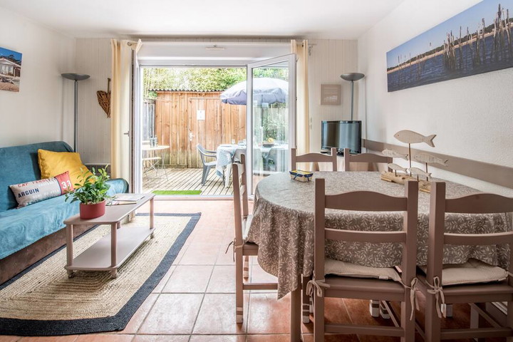 Ferienwohnung 'Les Canonniers' Nahe Dem Strand Mit Pool, Terrasse Und Balkon - Cap Ferret