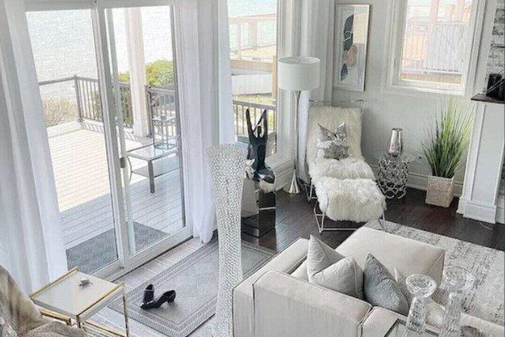 In The Moment Luxury Beachfront Paradise, With Private Beach Access, Bbq, Ac - Crystal Beach