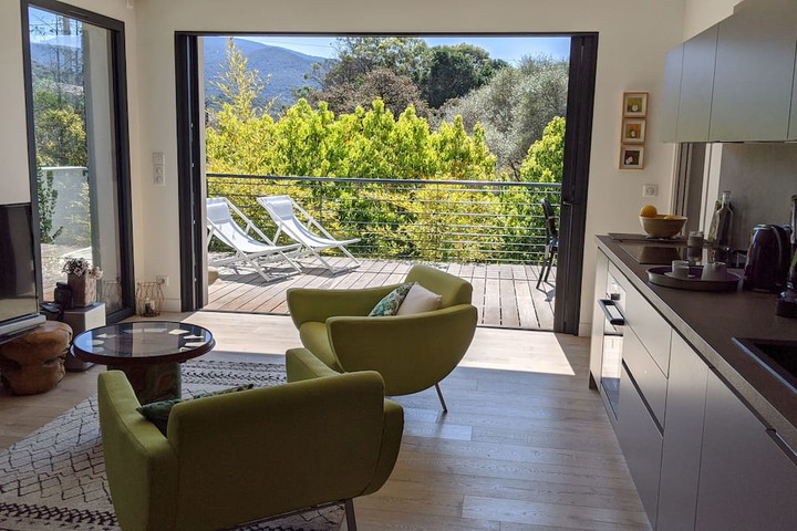 Agosta Plage Relax & Sérénité Modern, Self-contained Apartment With 50m² Terrace - Porticcio