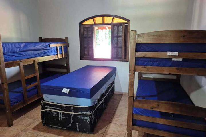 Farm With Swimming Pool, Fireplace And Gourmet Space Surrounded By Greenery. - Ibiúna