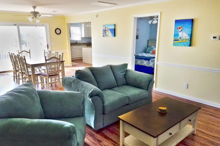 Waterfront 4 Br House W/pool & Dock.  Just Steps To The Beach.  Pet Friendly. - Sunset Beach, NC