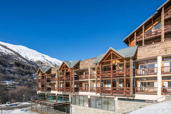 Fitness, Swimming Pool, Sauna, Hammam, Balcony, Parking, Tv, Ski Locker, 48m², Valloire - La Grave