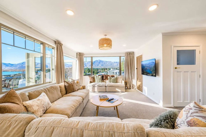The Horizon | Lake Tekapo Views | 3br + Bbq - Lake Tekapo