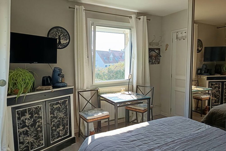 Chambre Dhôtes « La Coccinelle Des Cap - Taupe Zen » Avec Vue Mer, Terrasse Privée Et Wi-fi - Audresselles