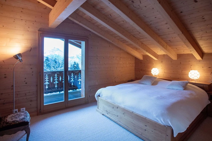Beautiful Private Villa For 8 People With Terrace - Les Diablerets
