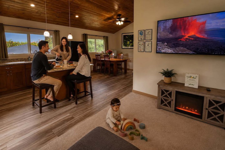 Hawaii's Trivia Hale An Off The Beaten Path Oasis | Ac | Family Friendly - Volcano, HI