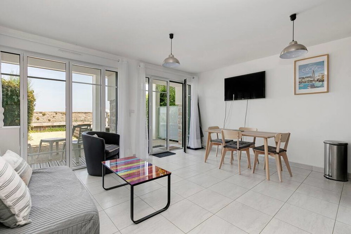 Appartement Les Sables Roses Face Mer, Terrasse Privée Et Wi-fi - Batz-sur-Mer