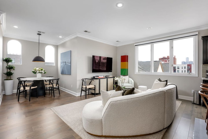 Penthouse Lumber Barons Brush Park - 3 Chambres - 2 Lits King/reine/2.5 Salles De Bain - Garage 1 Voiture - Détroit, MI
