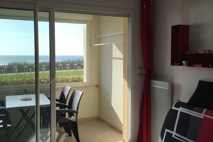 Vista Mar Grande T2 Bis Cualquier Comodidad (1 Dormitorio + Alcoba) + Terraza + Estacionamiento - Mimizan