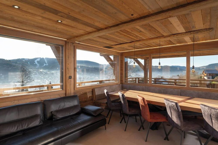 Chalet Limpérial Piscine Intérieure, Sauna, Cinéma & Vue Panoramique - La Bresse