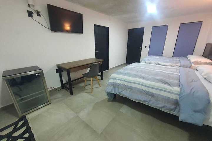Habitacion 2 Camas Matrimoniales Ejecutiva - Ciudad Madero