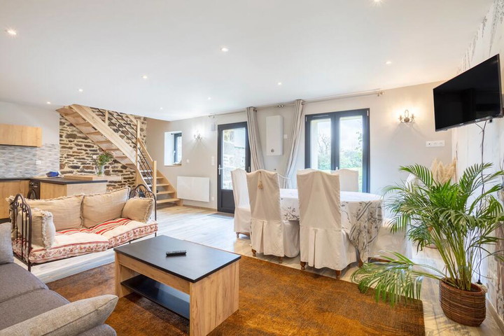 Maison De Vacances 'Le Penty - Proche Plages Et Centre' Avec Terrasse Privée, Jardin Et Wi-fi - Névez