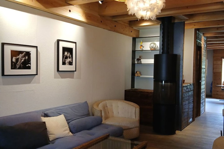 Loue Bergerie Rénovée à Serre Chevalier (05) - 8 Couchages - 4 Chambres - Sauna - Pelvoux