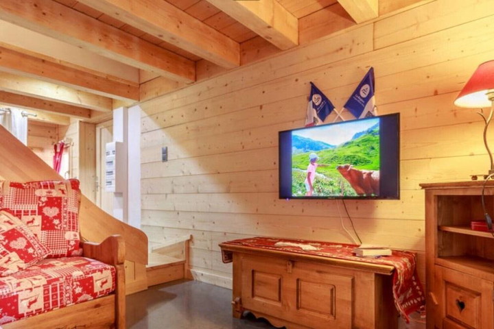 Chalet "Les Tarines 2" Avec Vue Sur Les Montagnes, Terrasse Privée Et Wi-fi - Hauteluce - Les Saisies