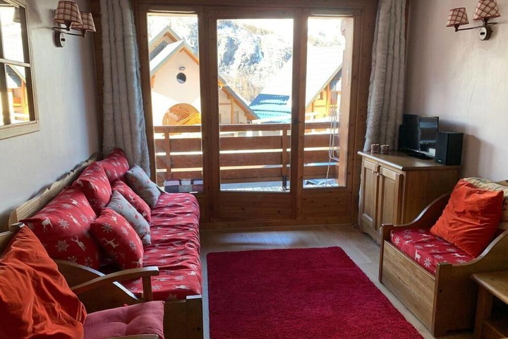120m From Ski Slopes, Swimming Pool, Balcony, Parking, Ski Locker, 36m², Valloire - Valmeinier