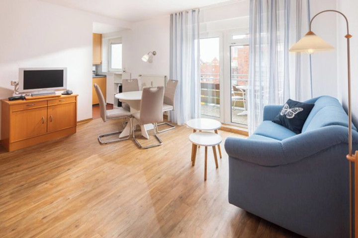 Kleines Appartement Bis Zu 4 Personen Mit Balkon Im Herzen Der Insel Juist - Juist