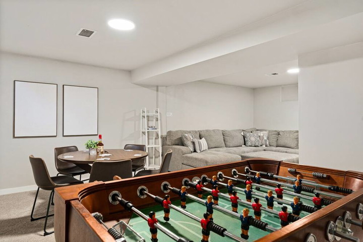 Oak Haus | Group Stay W/ Fenced Yard & Game Room - Greeley, CO