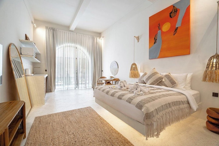 Boho 1br Flat In 500m To Ocean With Pool & Patio - Denpasar