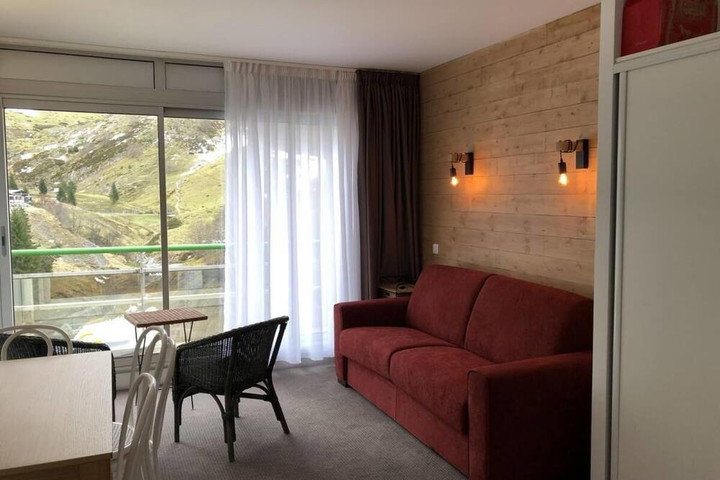 A 50m De Las Pistas De Esquí, 7.o Piso, Vista Montaña, Balcón, Tv, 28m², Gourette - Gourette