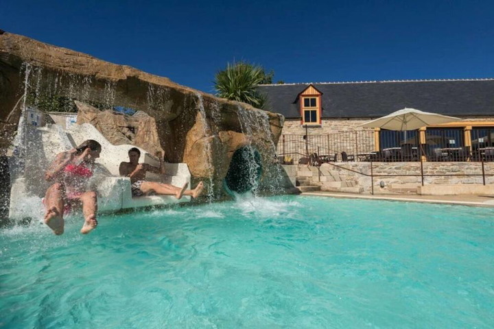 Zecamping 5* Parc Aquatique Club Enfant Fitness Locatif Bbq 2 Pers - Quimper